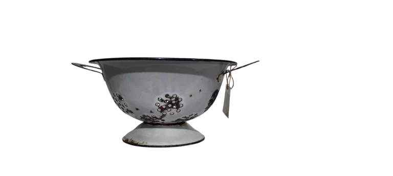 Small Enamel Colander - Heritage Trading Company